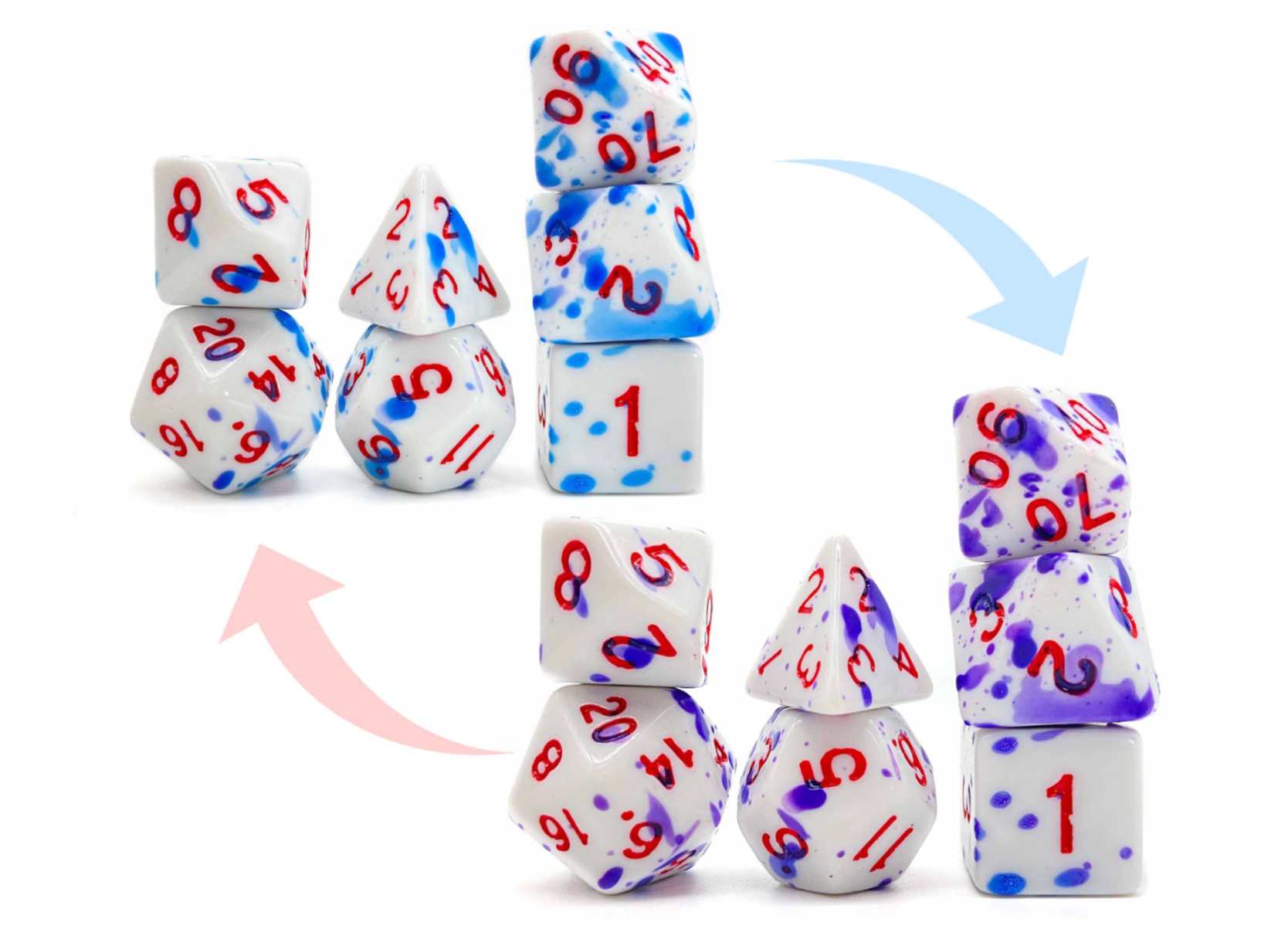Speckled Dice - Color Changes By Temperature - Custom Dice Maker, DND ...