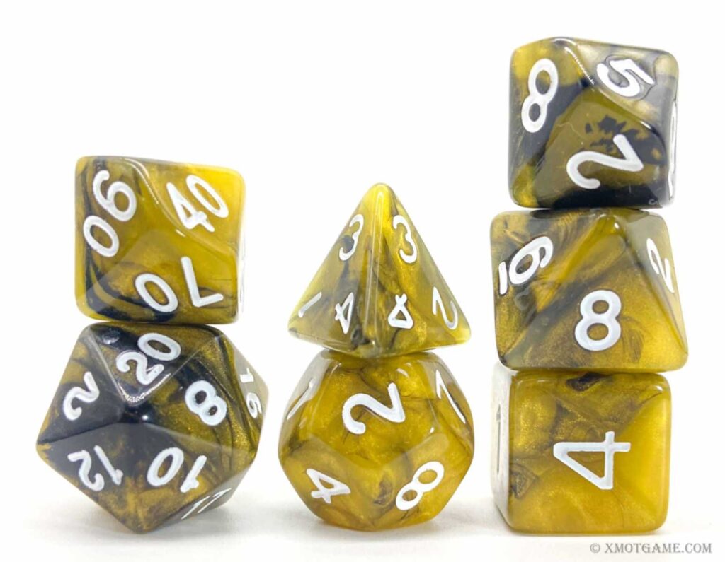 Single Color Translucent Dice Set - Wooden dice set custom, metal dice ...