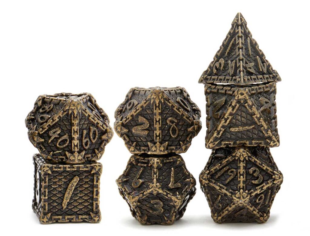 Dragon Scale Dice Set - Custom Dice Maker, DND Dice Wholesale, Dice ...